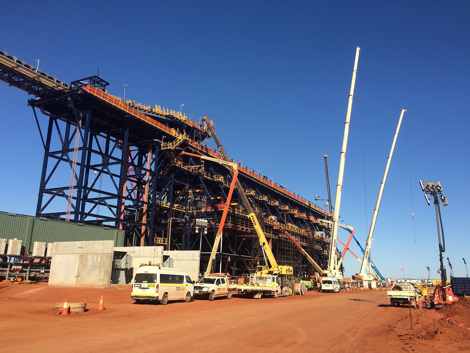 Roy Hill Port Facility Project - Conveyors