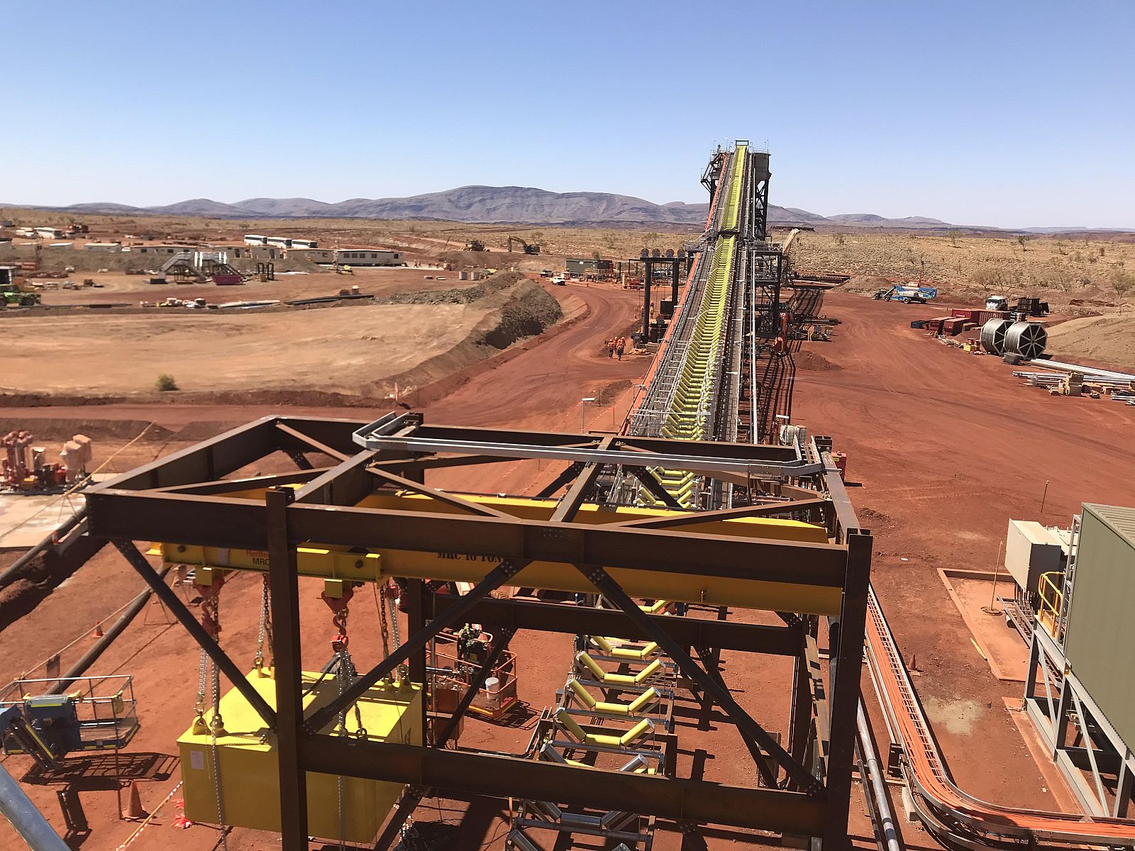 Eliwana Overland Conveyor, Stockyard and Train Load Out Facility