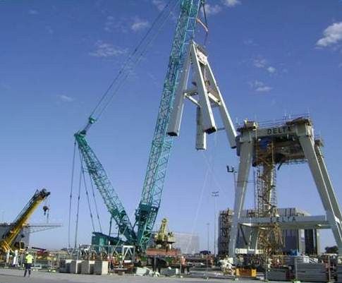 Utah Point Shiploader Erection